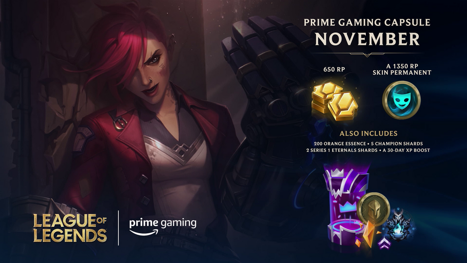 Prime Gaming and Riot Games Team Up to Bring In-Game Content for Riot ...