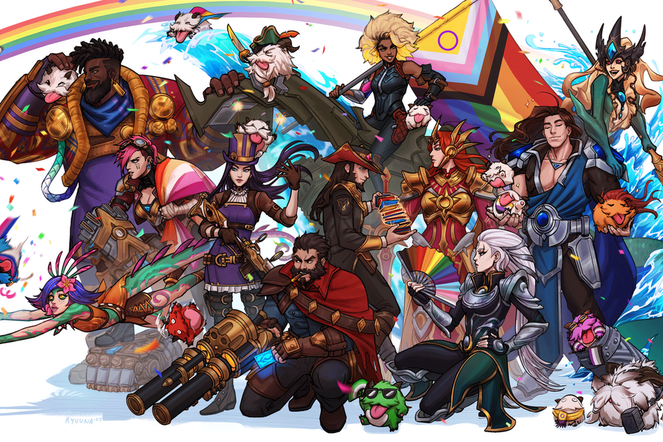拳头游戏如何庆祝2023骄傲月 | Riot Games